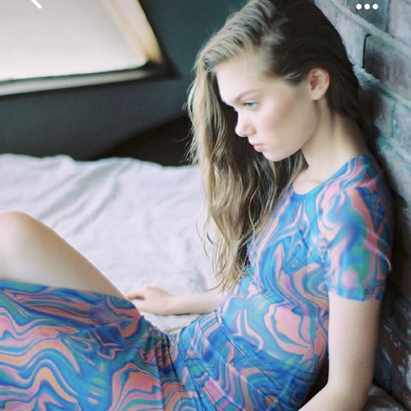 UNIF | Dresses | Unif Melt Dress Rare Festival Dolls Kill Cyberpunk ...